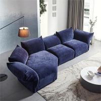 China Petal Shaped Sofa Villa Hotel Living Room Corner Combination Sofa for sale