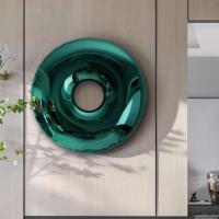 China 304 316 SS Donut Hotel Room Restaurant Sofa Background Wall Hanging Decoration for sale