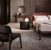 China Customized Modern High End Hotel Bedroom Furniture Standard Comfortable Wooden Bed for sale
