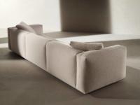 China NEXTOP Hotel Room Fabric Leather 3 People Sofa Customised Luxury Hotel Furniture for sale
