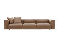 China NEXTOP Hotel Room Fabric Leather 3 People Sofa Customised Luxury Hotel Furniture for sale