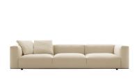 China NEXTOP Hotel Room Fabric Leather 3 People Sofa Customised Luxury Hotel Furniture for sale
