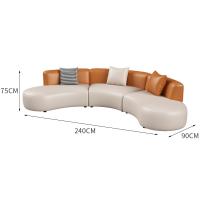China Luxury Hotel Lobby Reception And Negotiation Booth Sofa Table And Chair Set for sale
