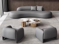 China Star Hotel Lobby Furniture Sofa Chair Table Set Customised Regular Size for sale