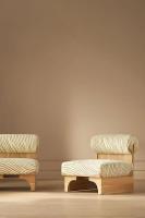 China Luxury Hotel Room Leisure Fabric Armchair Single Set Customization for sale