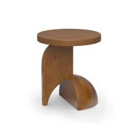 China 5 Star Hotel Room Minimalist Style Solid Oak Wood Side Table for sale