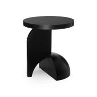 China 5 Star Hotel Room Minimalist Style Solid Oak Wood Side Table for sale