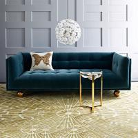 China Hotel Fabric Leather 3 Seater Sofa Customized Luxury Hotel Furniture for sale