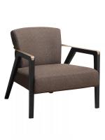 China Customised Star Hotel Single Stainless Steel Armchair With Fabric Option for sale