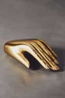 China 5 Star Hotel Nordic Style Bronze Foot Design Luxury Sculpture for sale