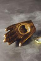 China 5 Star Hotel Nordic Style Bronze Foot Design Luxury Sculpture for sale