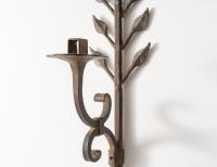 China High End 5 Star Hotel Wall Iron Work Luxury Sconce Decoration for sale