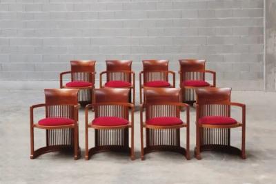 China High End 5 Star Hotel Restaurant Furniture Wood Dinning Chair 8 Sets for sale