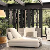 China High-end Hotel Outdoor Modern Simple Woven Style Sofa Combination for sale