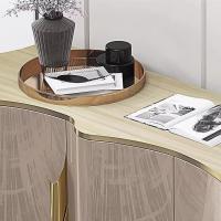 China Hotel Dining Cabinet Modern Cabinet Stainless Steel Hotel Solid Wood Dining Cabinet for sale