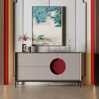 China Hotel Solid Wood Deluxe Sideboard Customised Sideboard Storage Cabinet for sale