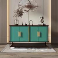 China Hotel Solid Wood Deluxe Sideboard Customised Sideboard Storage Cabinet for sale