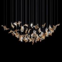 China DALI Dimming Pendants Elegant Acrylic Design Ceiling Lighting For Modern Hotel for sale