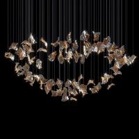 China DALI Dimming Pendants Elegant Acrylic Design Ceiling Lighting For Modern Hotel for sale