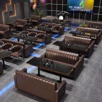 China Modern Hotel Restaurant Table And Chair Set Bar Sofa Set for sale