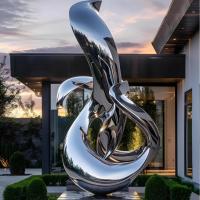 China Custom Modern Metal Art Sculptures For Hotels Project for sale