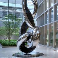 China Custom Modern Metal Art Sculptures For Hotels Project for sale