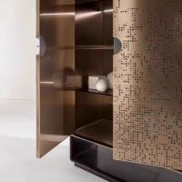 China Hotel Italian Wine Cabinet Sideboard Custom Dining Cabinet for sale