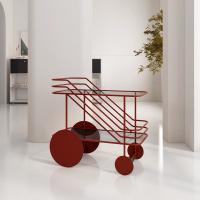 China Hotel High-grade Dining Trolley Bar Storage Trolley for sale