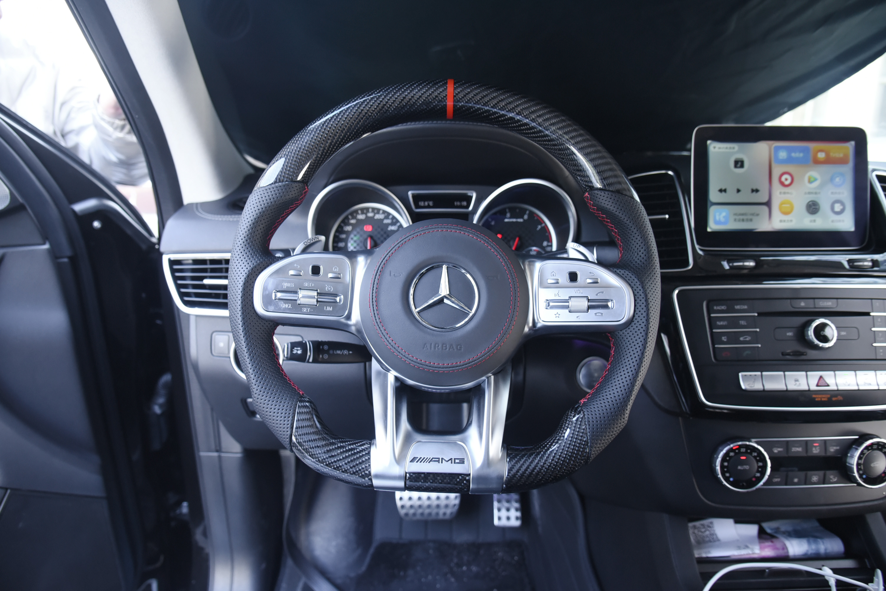 benz steering wheel