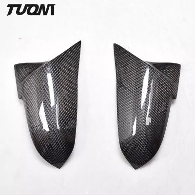 China ABS Material Carbon Fiber Mirror Cover For BMW 3 Series F30 F35 Rearview Mirror Cover for sale