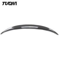 China Black Carbon Fiber Trunk Spoiler ABS Rear Car Spoiler Wing For BMW F22 F87 for sale