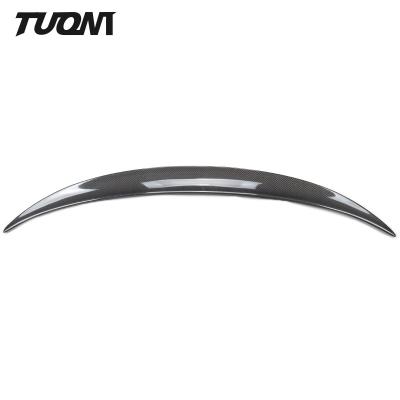 China Black Carbon Fiber Trunk Spoiler ABS Rear Car Spoiler Wing For BMW F22 F87 for sale
