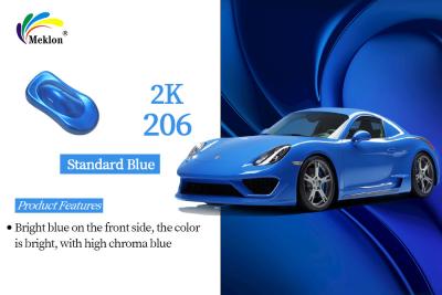 China Meklon 2K Stand Blue Automotive Paint - 140-180S Viscosity, 48-Hour Pot Life, 5-Year Shelf Life for sale