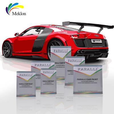 China Meklon 2K Acrylic Resin Car Clear Coat Varnish - Mirror Effect 40-60μm Coating with 2-Year Shelf Life for sale