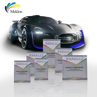 China Meklon 2K Acrylic Resin Clear Coat Varnish - 40-60μm Application, 2-Year Shelf Life for Automotive Refinish for sale