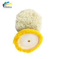 China Professional 6 Inch & 7 Inch Wool Polishing Pads for Automotive Surface Repair - 100 PCS/Carton for sale