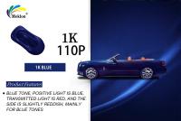 China Good Coverage 1K Stand Blue Automotive Coating - 10-20 Micron Thickness, 3-Year Shelf Life for Car Refinishing for sale