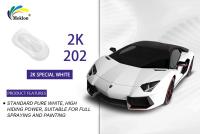 China Meklon Topcoat Automotive Paint - Anti-UV White Finish in 1L, 2L, 4L, 5L Sizes with ISO9001 Certification for sale