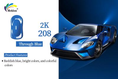 China 2K Automotive Refinish Paint System with 150,000+ Color Formulas and 2:1 Mixing Ratio for Professional Car Coating for sale