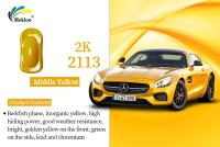 China Meklon 2K Topcoat Automotive Paint - 35-50μm Film Thickness, 16-19s Viscosity, Fade Resistant Finish for sale