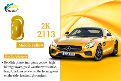 China Meklon 2K Topcoat Automotive Paint - 35-50μm Film Thickness, 16-19s Viscosity, Fade Resistant Finish for sale