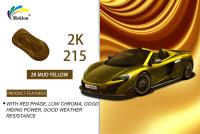 China Waterproof Top Coat Automotive Paint , Mildew Resistant Lemon Yellow Car Paint for sale