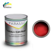 China High Gloss Red Car Paint Top Coat Waterproof Chemical Resistant for sale
