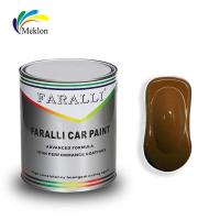 China HS 1K Crystal Bronze Auto Paint Basecoat - 15-20μm Coverage with Temperature-Specific Thinner Options for sale
