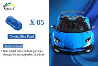 China 1K Crystal Blue Pearl Automotive Paint - 15-20μm Film Thickness, 2 Year Shelf Life for Car Refinishing for sale