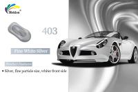 China 1K Fine White Silver Pearl Automotive Paint - 15-20μm Thickness, 2 Year Shelf Life for Car Refinishing for sale