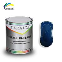 China 1K Through Blue Car Body Car Body Coating For Glossy Refinish Paint for sale