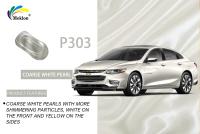 China P-303 1K Coarse White Pearl Car Paint - 40-60 Micron Thickness, 4 Hour Pot Life for Automotive Refinish for sale