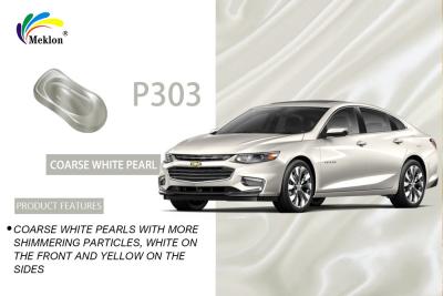 China P-303 1K Coarse White Pearl Car Paint - 40-60 Micron Thickness, 4 Hour Pot Life for Automotive Refinish for sale