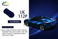 China China Popular 1K Transparent Blue Automotive Refinish Paint For Car Surface Protection for sale